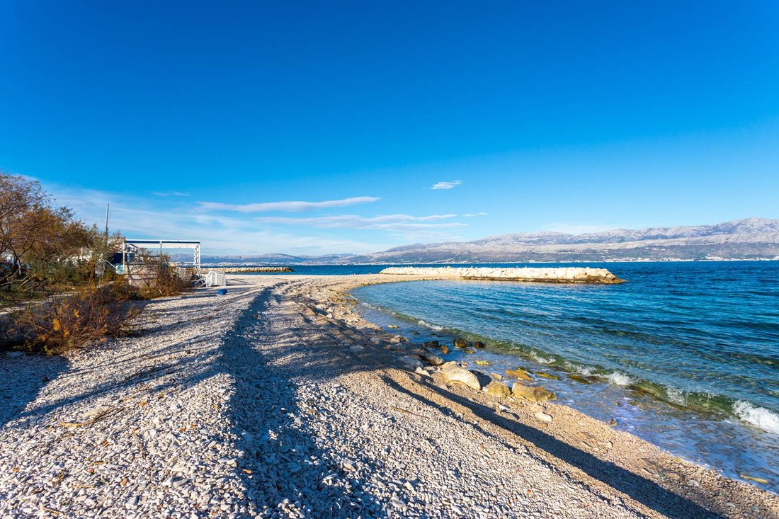 Supetar, Building Plot, First Row By In Supetar, Split Dalmatia County ...