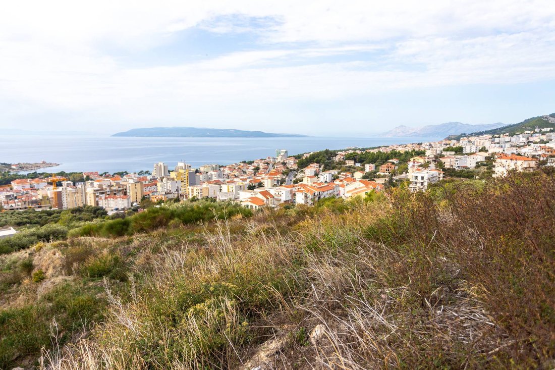 Makarska, Attractive Building Plot In Makarska, Split Dalmatia County ...