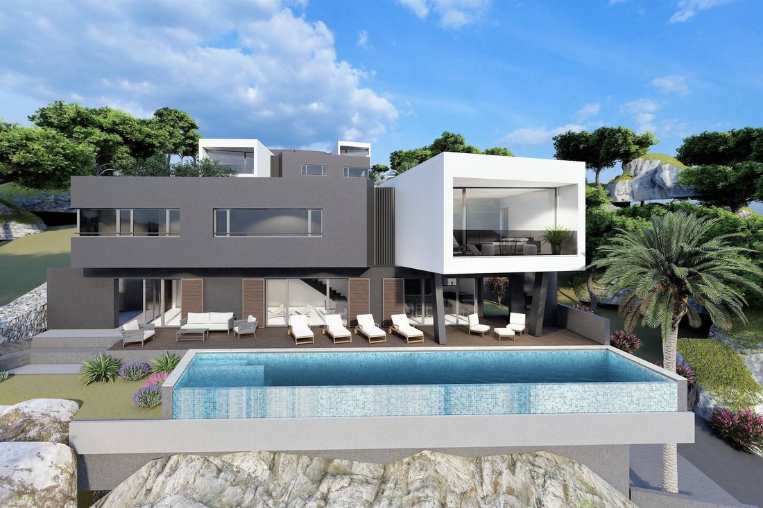 Trogir Area Modern Villa 'B' In Seget Donji, Split Dalmatia County ...