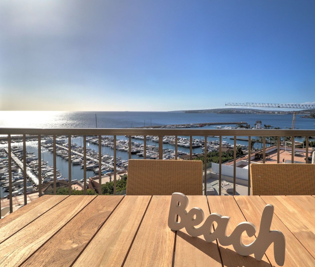 Portals Nous Penthouse In Portals Nous, Balearic Islands, Spain For Sale (13815602)