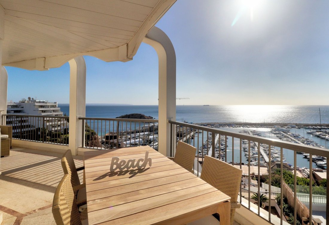 Portals Nous Penthouse In Portals Nous, Balearic Islands, Spain For Sale (13815602)