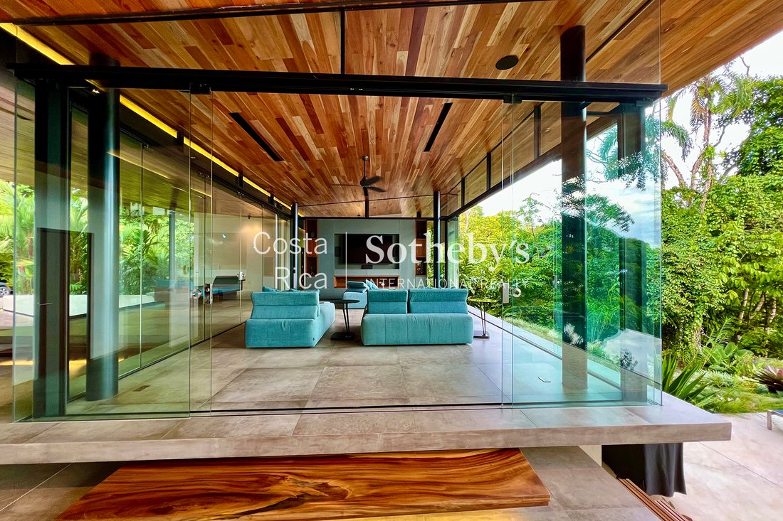 Glass House In The Jungle In Uvita, Puntarenas Province, Costa Rica For ...