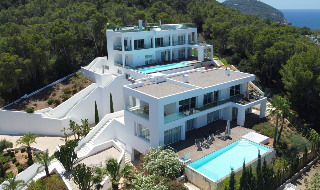 Two Luxury Elevated Villas With In Cala Moli, Sant Josep De Sa Talaia ...