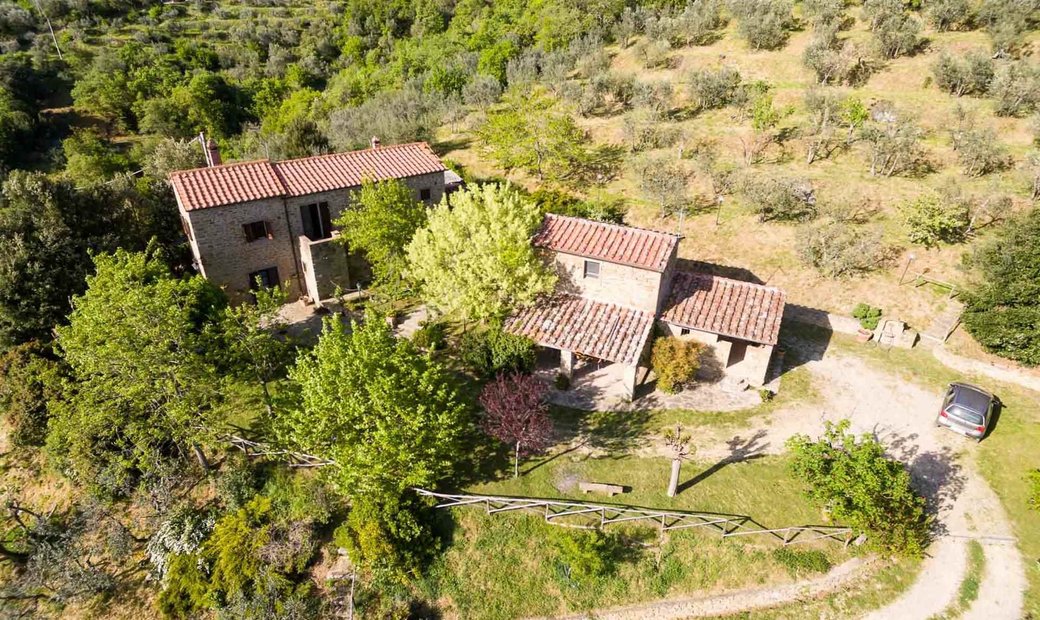 Rustico Cortona In Toppello, Tuscany, Italy For Sale (13846659)