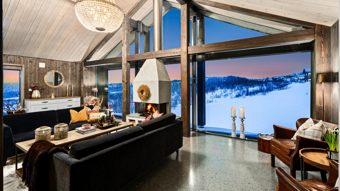 Unique, Spacious, And Luxurious Family Cabin In Beitostølen, Innlandet ...