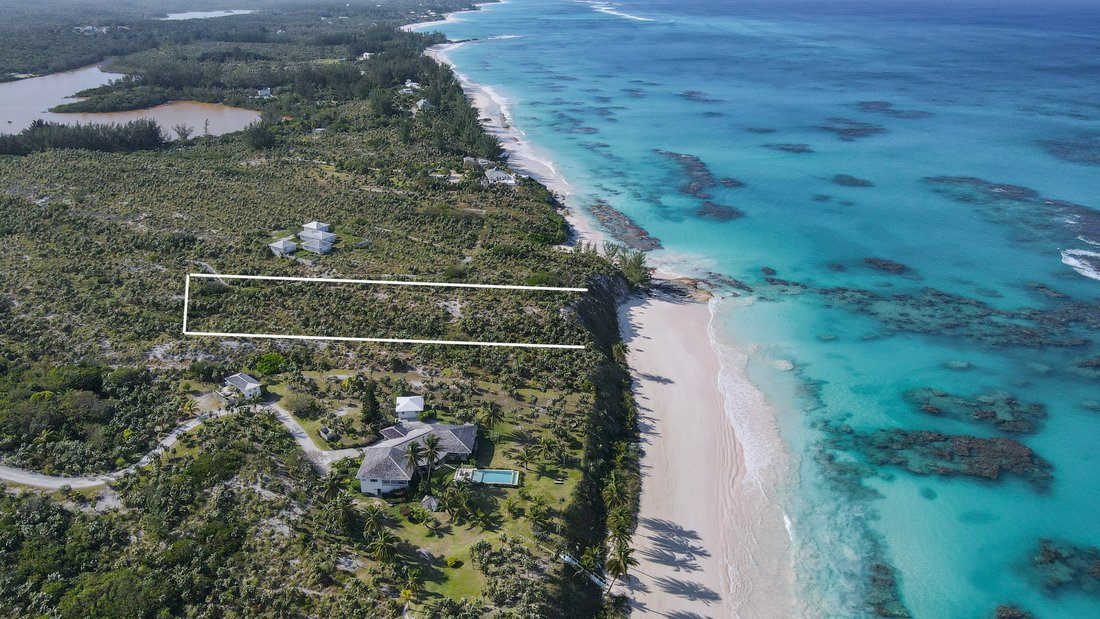 Parcelle En Bord De Mer Dans North Palmetto Point, Central Eleuthera ...