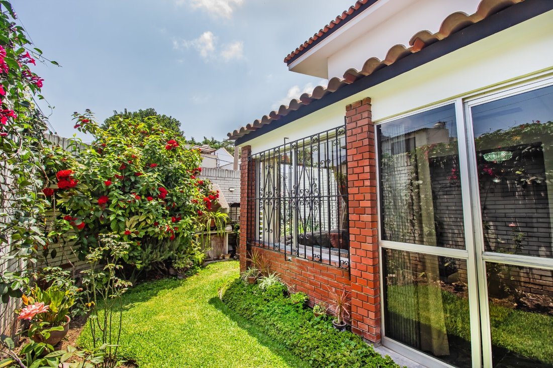 Great House In Corner In Front Of Park In In Lima, Callao Region, Peru ...