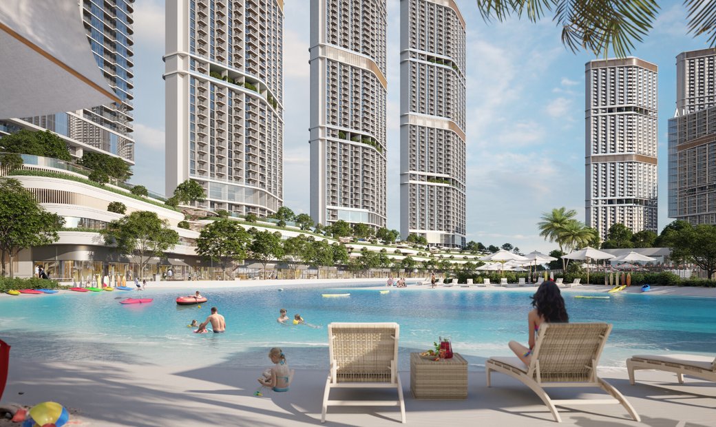 Marvelous Apartments With Views Of Vibrant In Bukadra, United Arab ...