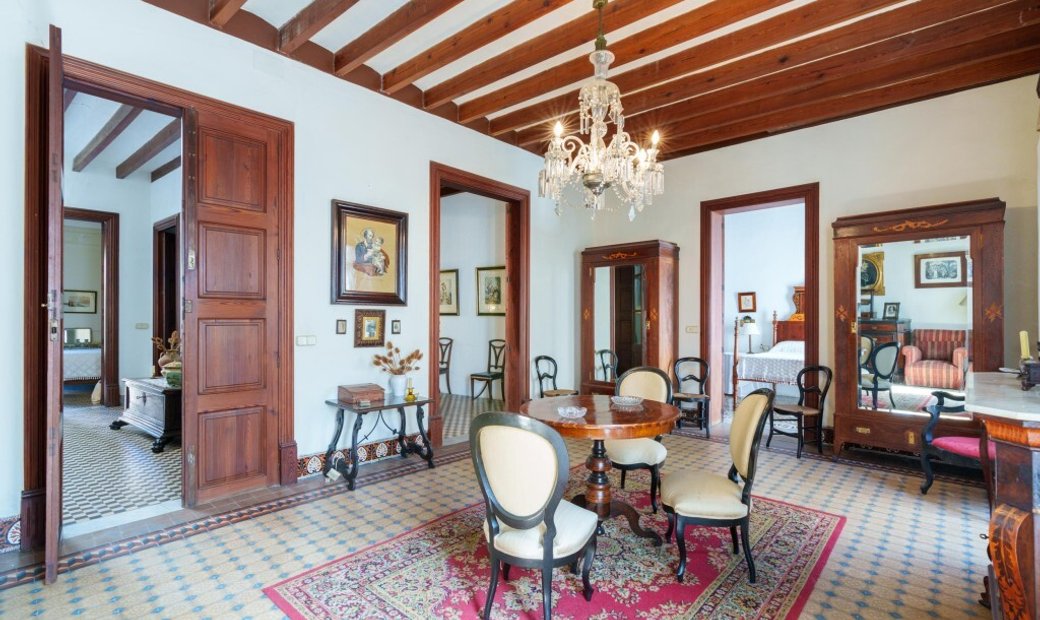 Beautiful Manor House With Patio For Sale In In Sóller, Balearic ...