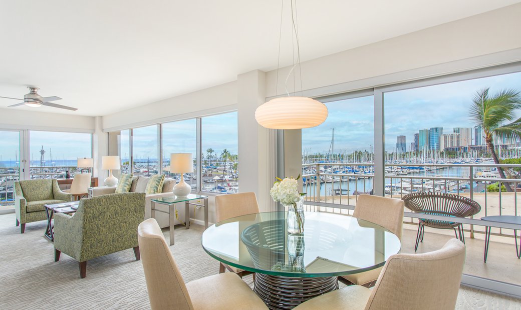 Ilikai Apartment Building, Waikiki, In Honolulu, Hawaii, United States ...
