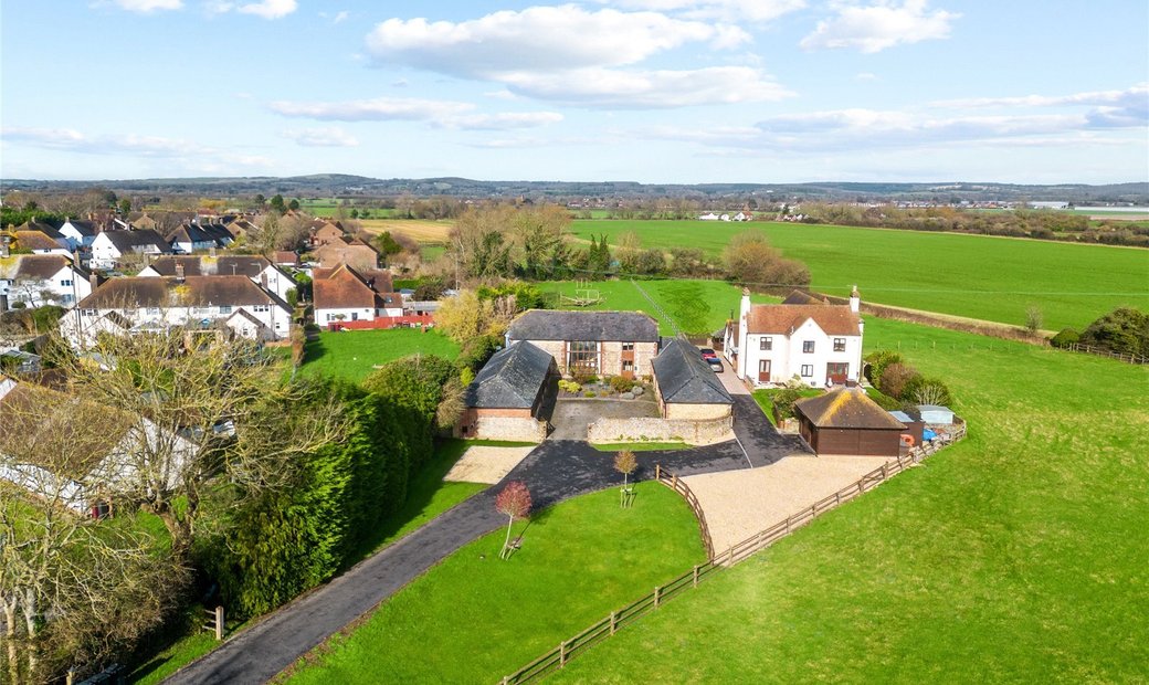 House, Oving, Chichester, West Sussex In Oving, England, United Kingdom ...