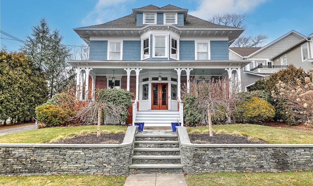 Outstanding Circa 1898 Colonial In Providence, Rhode Island, United ...