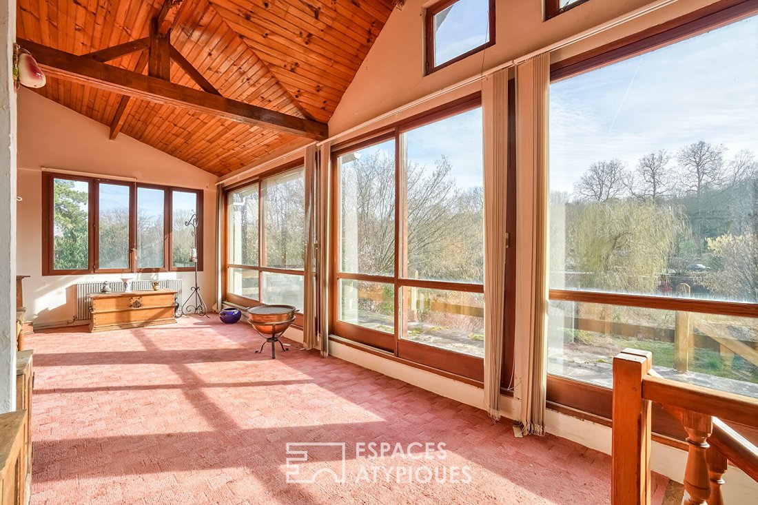 Rare: Chalet House To Renovate On The Island In Poissy, île De France ...