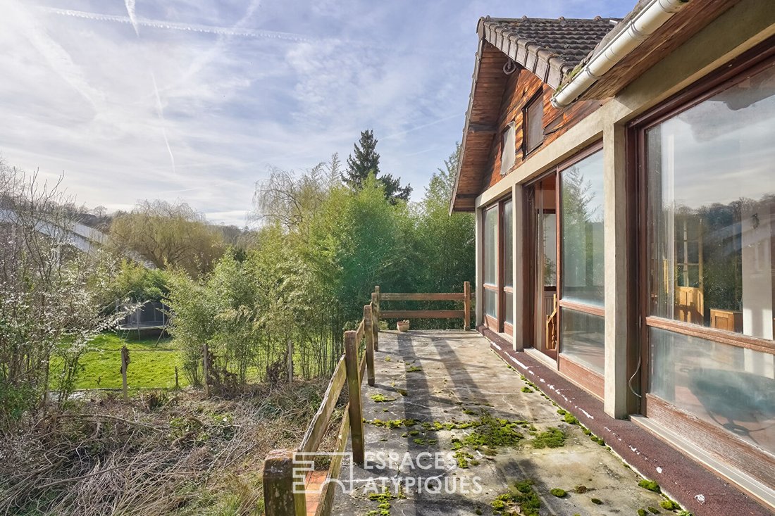 Rare: Chalet House To Renovate On The Island In Poissy, île De France ...