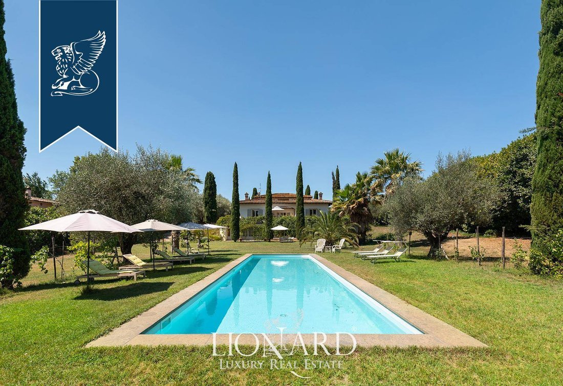 Roman Villa With A Pool In The Veio Regional Park In Lazio, Italy For ...