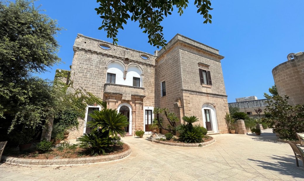 Wonderful Noble Villa With Gardens And In Castrignano Del Capo, Apulia ...