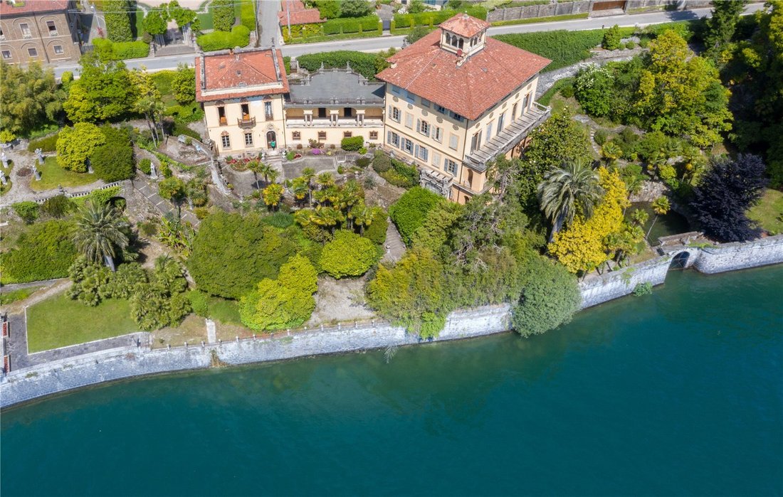 Lakefront Villa, Pallanza, Verbania, Lake Maggiore In Pallanza ...