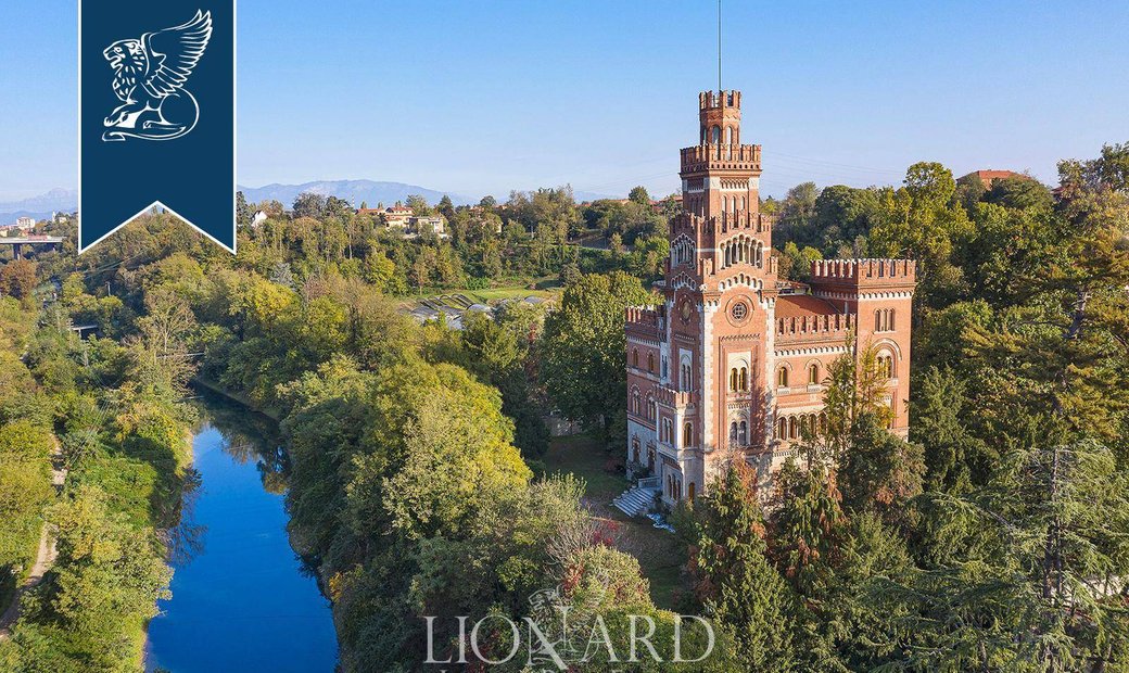 Wonderful Castle Of The Late 1800s In Crespi In Brembate, Lombardy ...