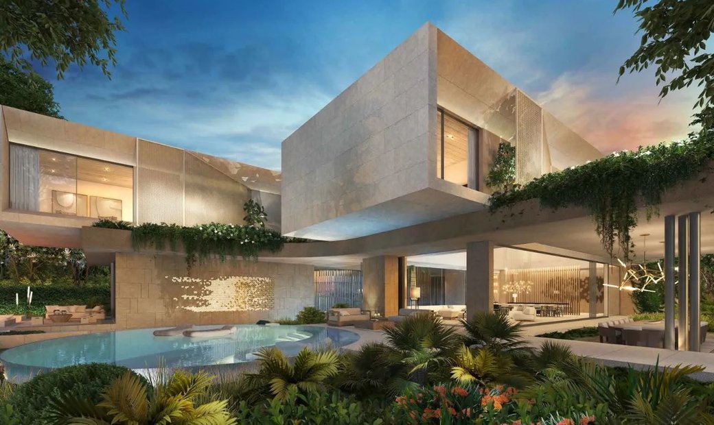Modern Designer Mansion Located In In Dubai, Dubai, United Arab ...