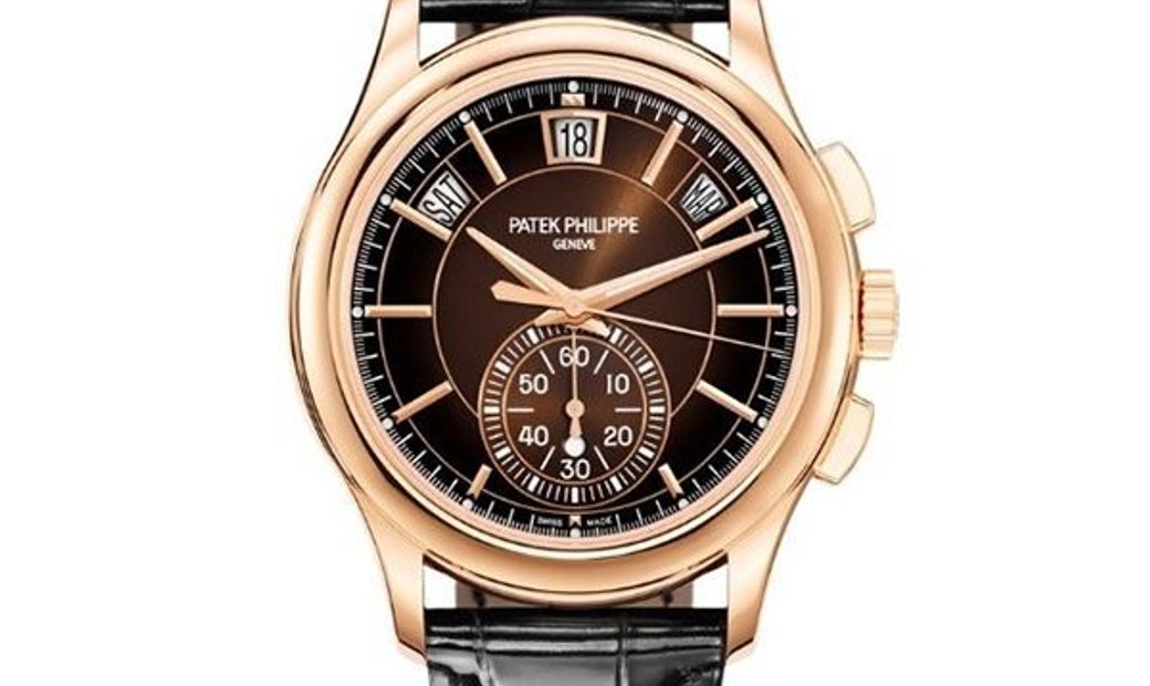 Patek Philippe Complications 5905 R 001 Chronograph Brown Sunburst 18 K ...