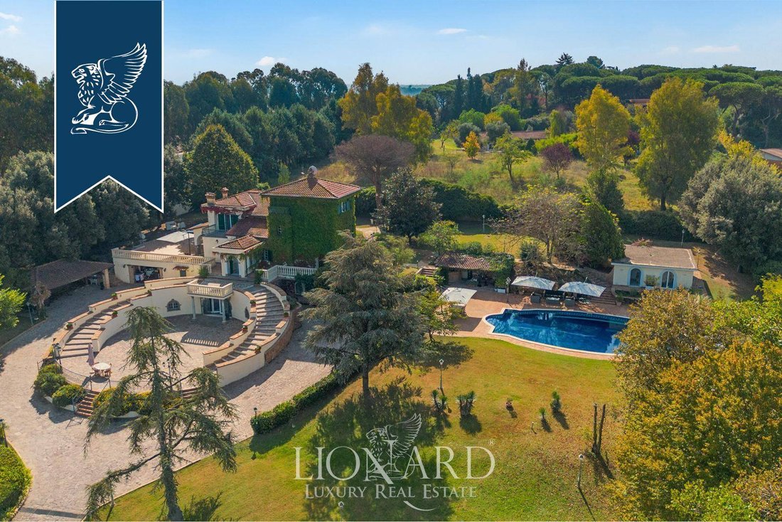 Luxury Villa With A Pool On The Exclusive Hills Of Rome In Rome, Lazio ...