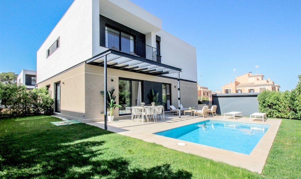 Puig De Ros: New Build Semi Detached In Puigderrós, Balearic Islands ...