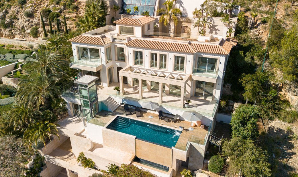 Spectacular Villa With Sea In Sa Vileta Son Rapinya, Balearic Islands ...