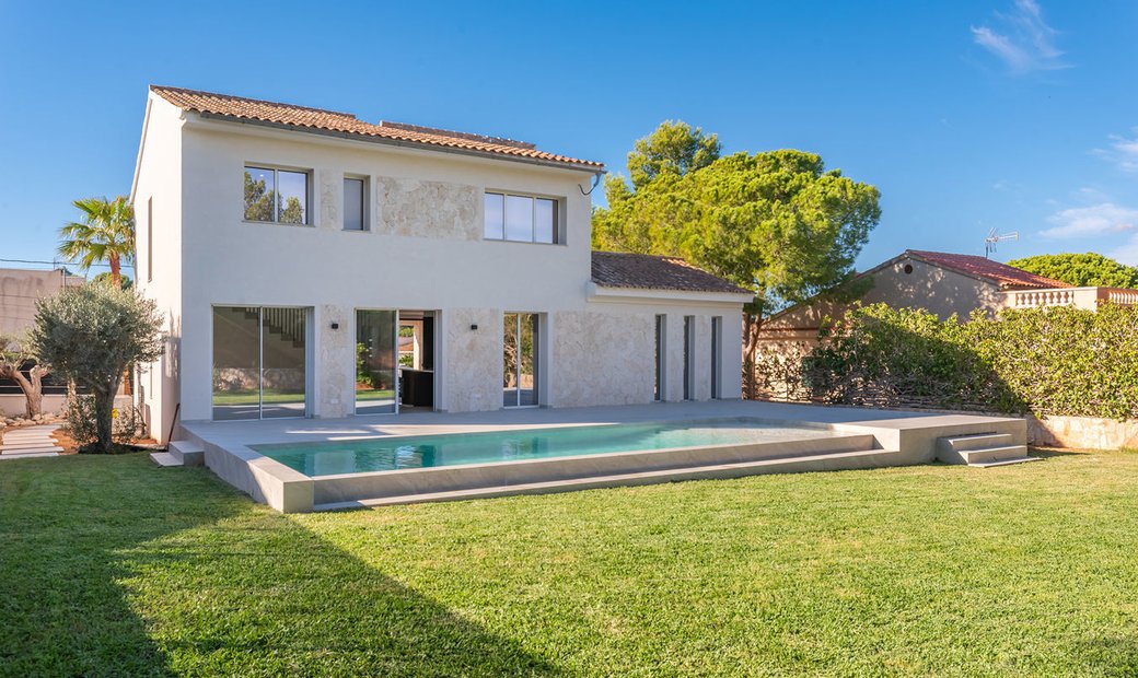 Great, Renovated Chalet With Pool And In El Toro, Balearic Islands ...