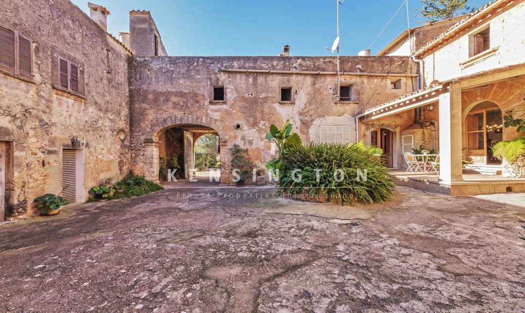 Historic Finca With Panoramic Views Only 13 In Pòrtol, Balearic Islands ...