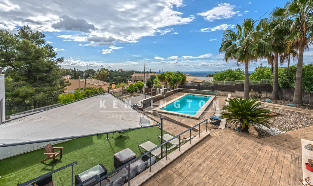 Villa With Espectacular Sea Views In Génova, In Palma, Balearic Islands ...