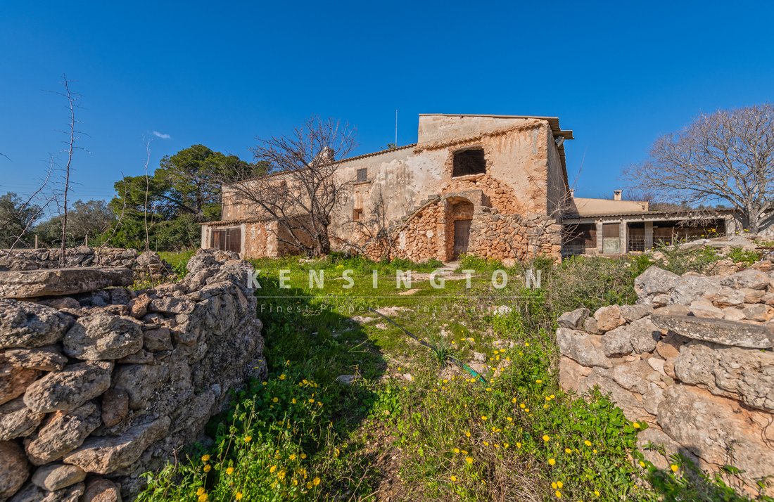 Historic Finca With Panoramic Views Only 13 In Pòrtol, Balearic Islands ...