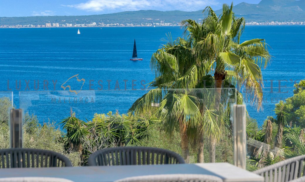 Ibiza Style Villa In Sol De In Sol De Mallorca, Balearic Islands, Spain ...