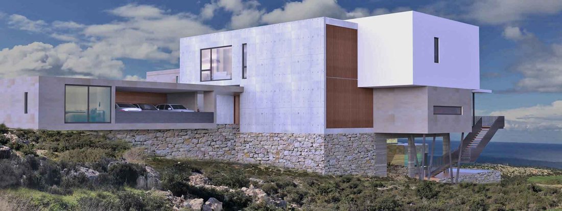 Stunning Sea View 6 Bedroom Mansion In Pegeia,Paphos In Peyia, Paphos ...