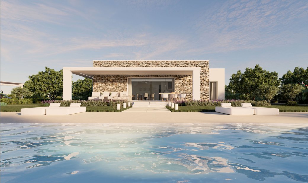 Villa Iris, A Relax Area 4 Km From The Beach Of In Salve, Apulia, Italy ...