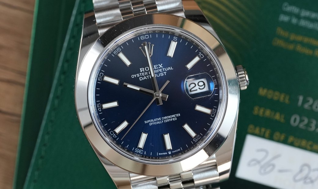 Rolex Dj 41mm Blue Dial 2024 New126300 In Sunnyvale, California, United ...