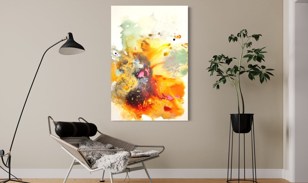 Colorfully Striking And Lush Abstract The In Pula, Istria County ...