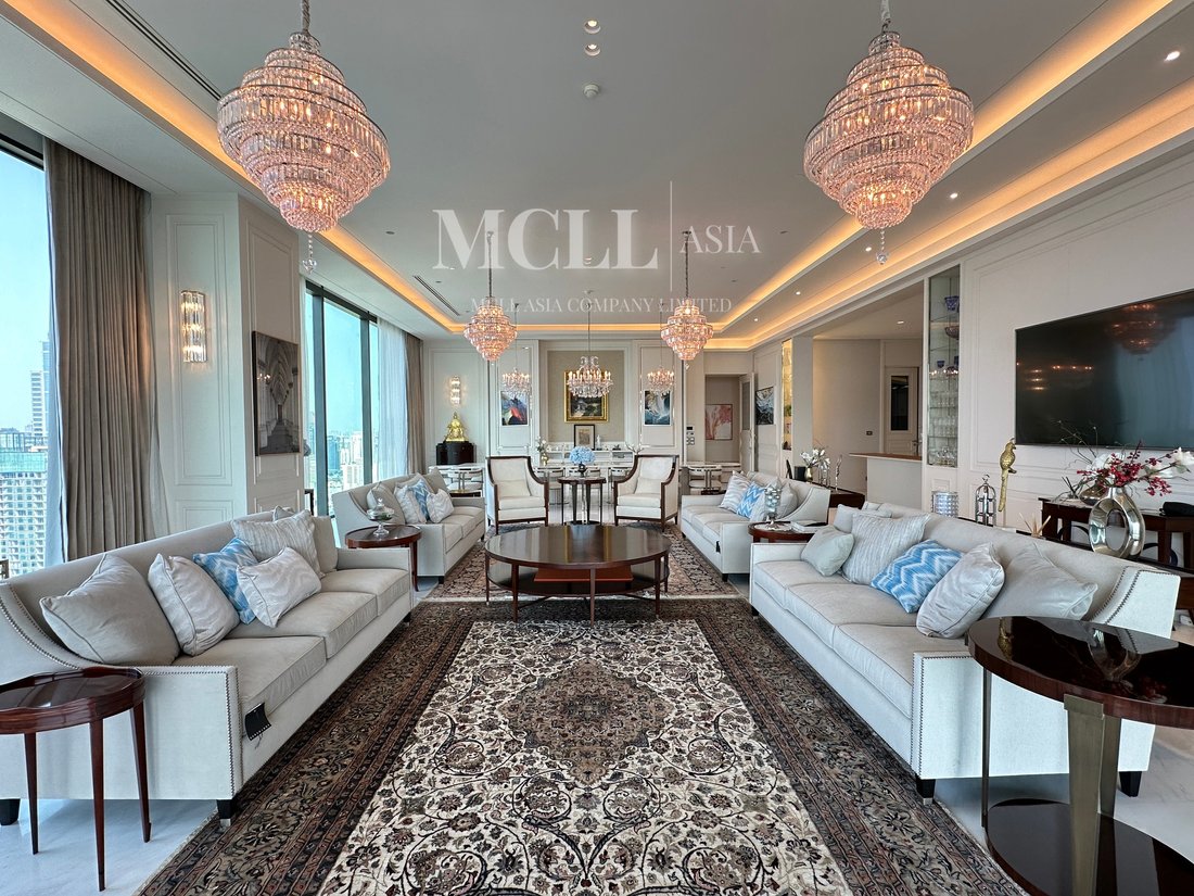 Exquisite 4 Bedroom Penthouse With In Bangkok, Krung Thep Maha Nakhon, Thailand For Sale (14024266)