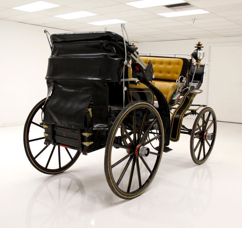 1950 Ada O'quintal Voiturien Horse Drawn Carriage In Morgantown, United ...