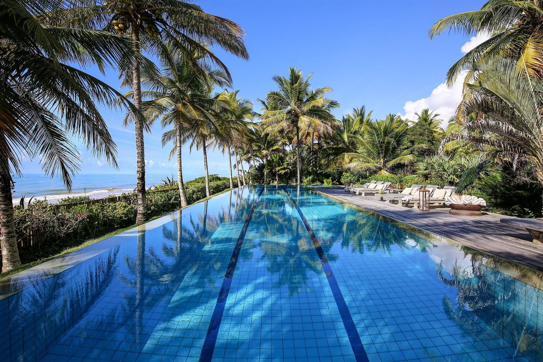 Bah008 Beautiful Luxury House By The Sea In In State Of Bahia, Brazil ...