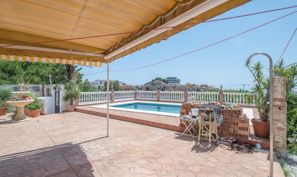 Villa With Sea Views Torremuelle, Benalmadena In Benalmádena, Andalusia ...