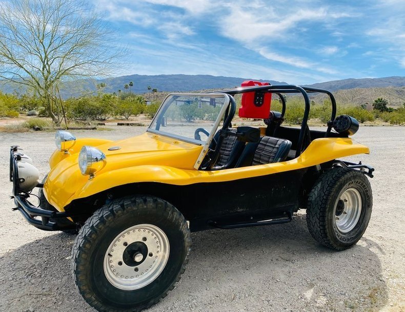 yellow beach buggy
