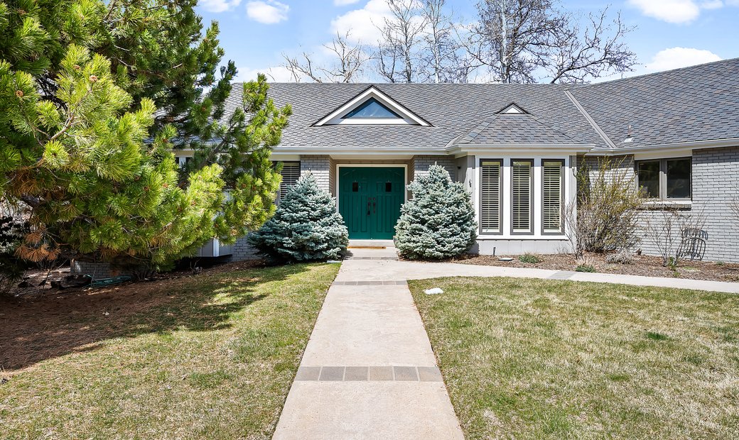 Charming Brick Ranch Style In Cherry Hills Village, Colorado, United ...