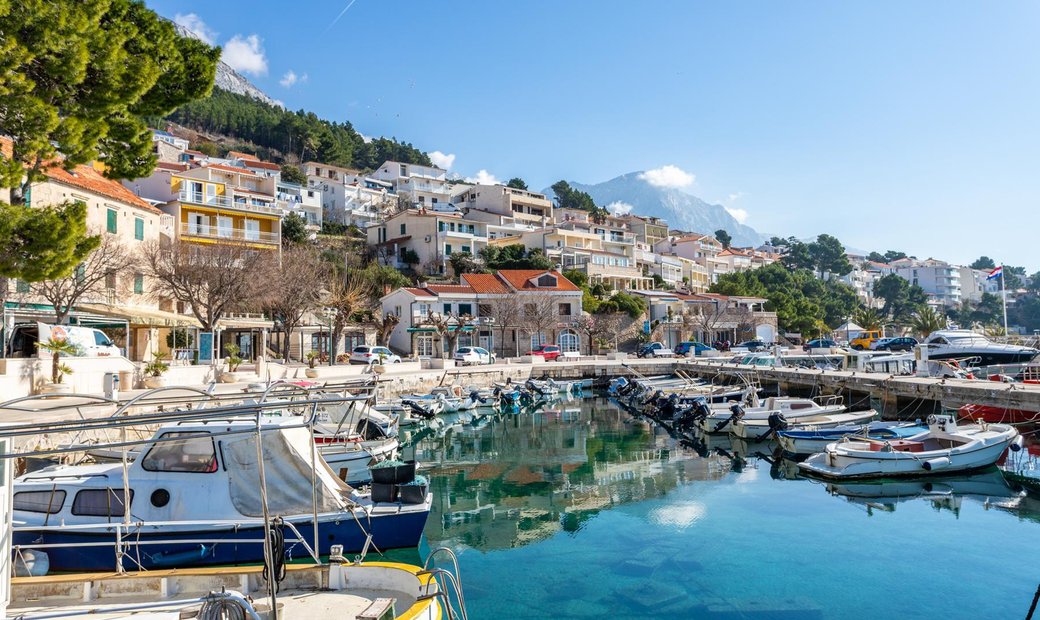 Brela, Building Plot, With Sea View In Brela, Split Dalmatia County ...