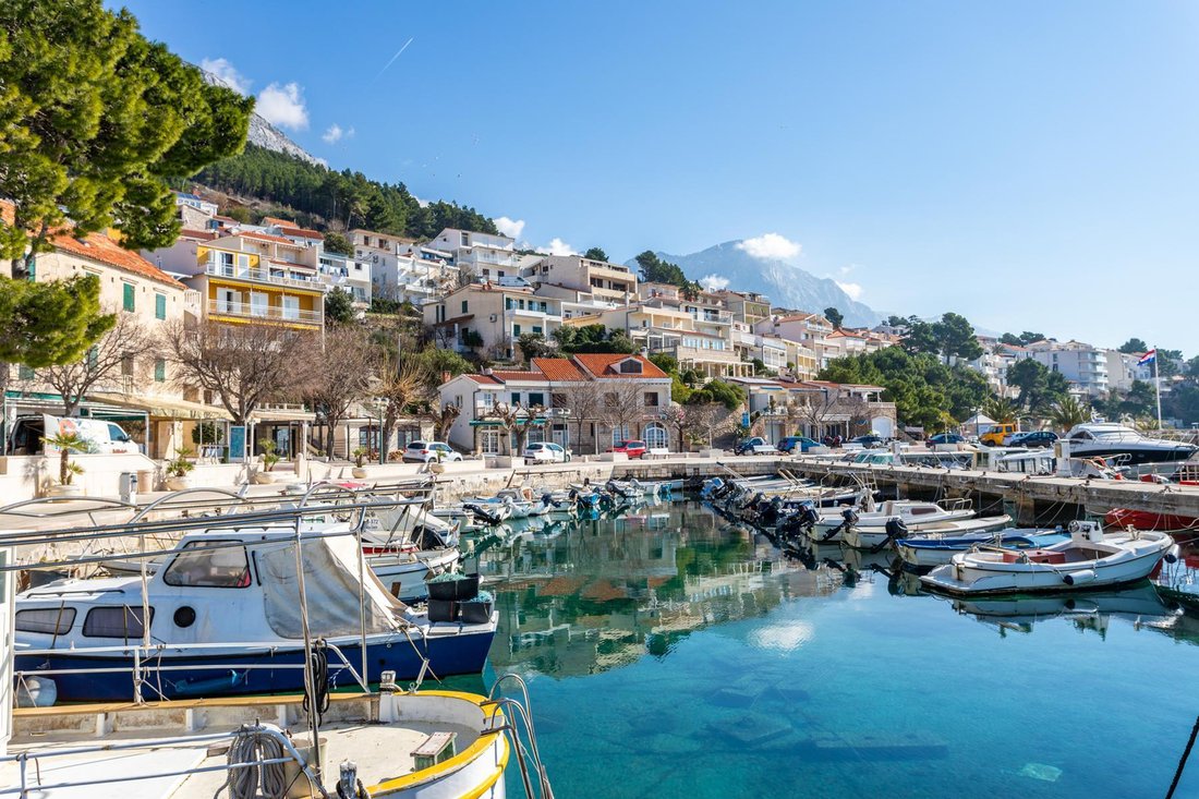 Brela, Building Plot, With Sea View In Brela, Split Dalmatia County ...