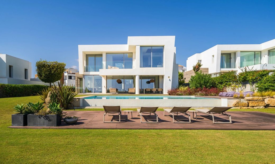 Sublime Design Villa At The Foot Of The Golf In Marbella, Andalusia ...