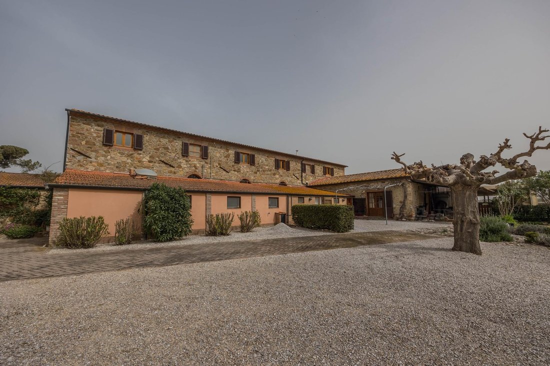 Typical Tuscan Rustico In A Quiet Location In Suvereto, Tuscany, Italy ...