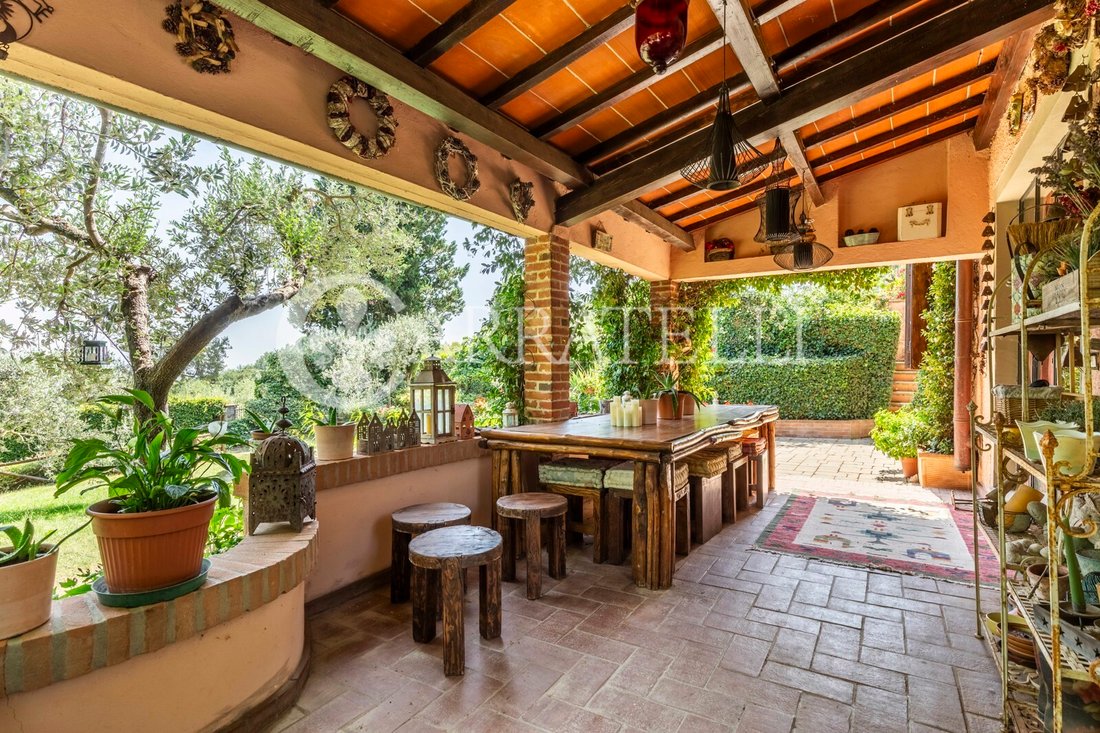 Villa On Sale Capolona (Ar) In Cenina, Tuscany, Italy For Sale (14126553)