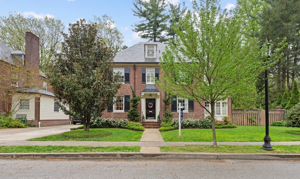 Colonial Home In The Guilford Historic In Baltimore, Maryland, United ...