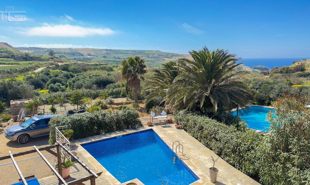Sta1008 Tranquil And Private Farmhouse With Stunning Sea In Santa ...