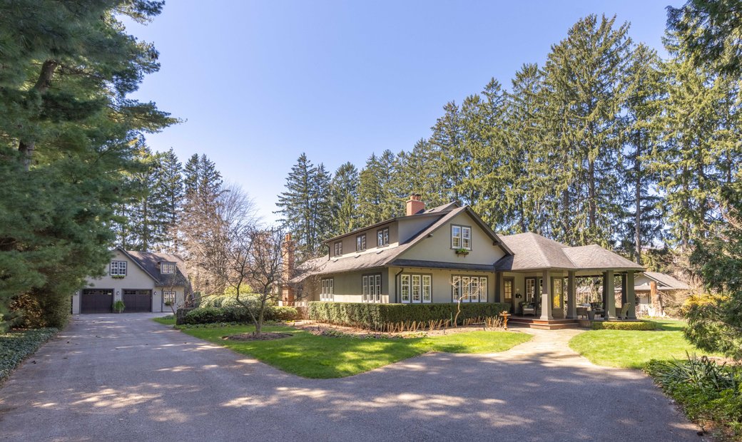 Nestled At The End Of A Private Laneway On .996 In Oakville, Ontario ...